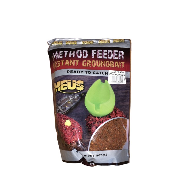 MEUS METHOD FEEDER INSTANT GROUNDBAIT 700G CZEKOLADA & POMARANCZA ...