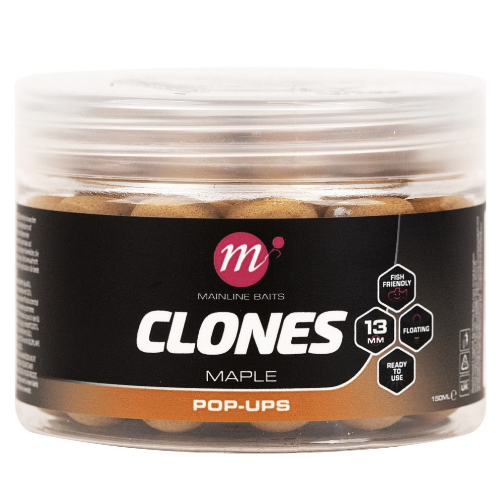 Бойлы плавающие Mainline Clones Maple Pop-Up 13mm купить в Украине Fishing one ☞ от 531 грн.